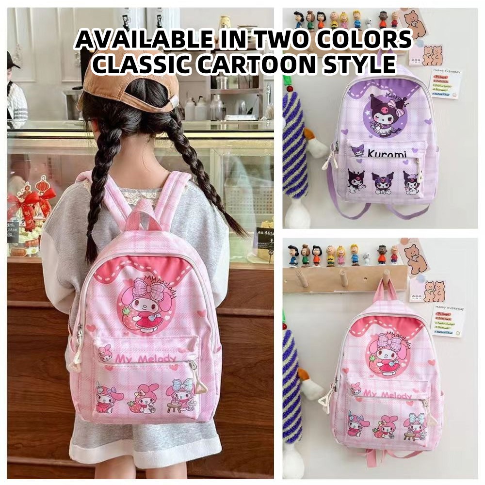 Beg Kindergarten Sekolah Bag Backpack Cinnamoroll Melody Budak背包小孩 ...