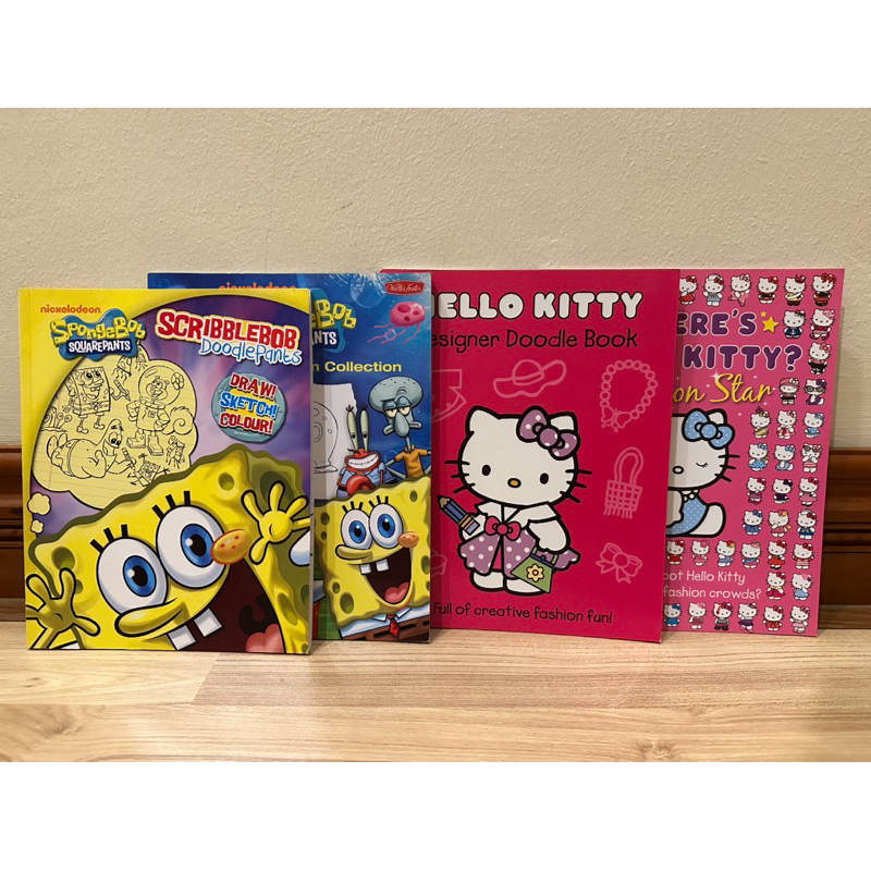 Spongebob Squarepants/Hello Kitty/DC Super Friends/The Smurfs/Angry ...