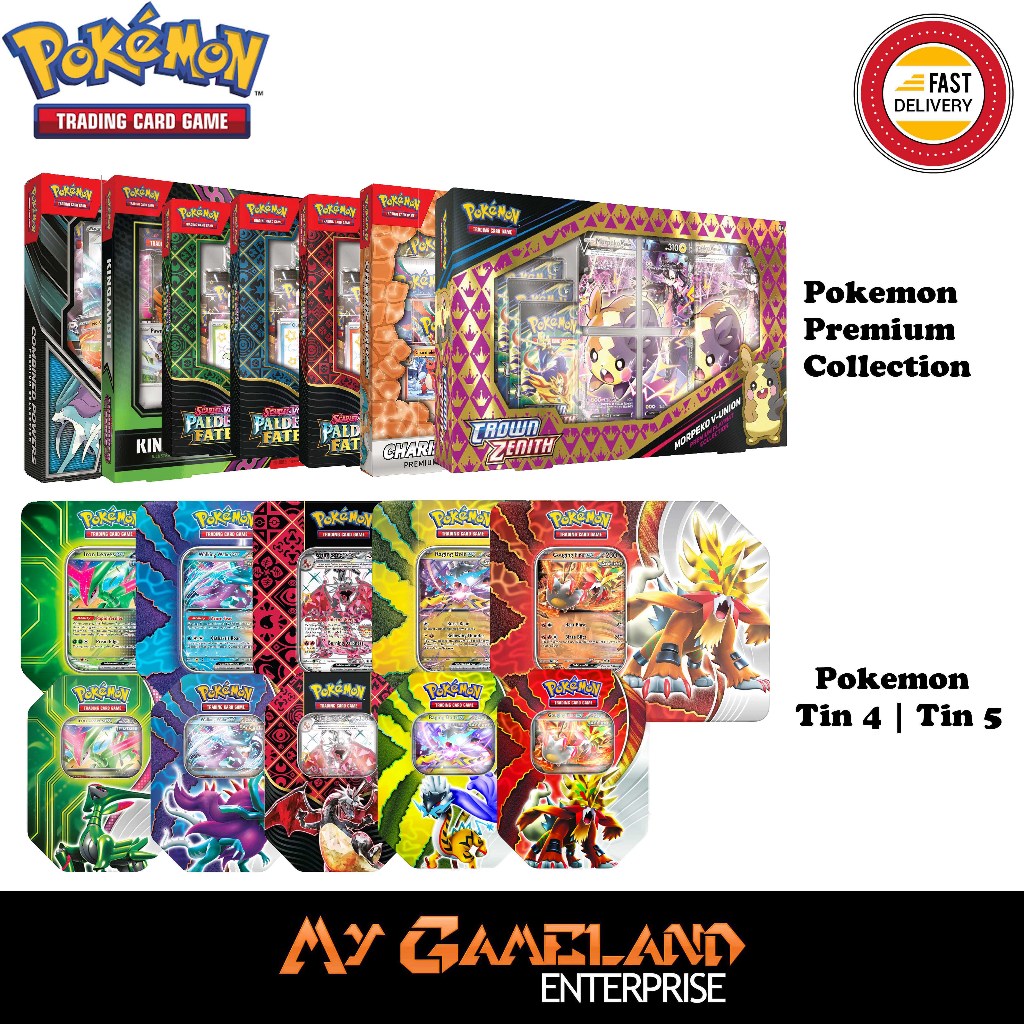 Pokemon Crown Zenith | Paradox Destinies | Charizard EX | Paldean Fates ...