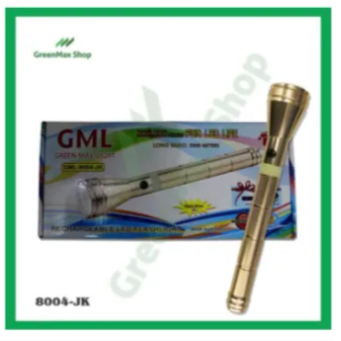 GOLD LED Rechargeable Flashlight Green-max-Light, Germany, Torch light ...