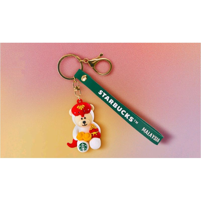 Limited Edition 2025 Lunar SNAKE Keychain @ Starbucks | Shopee Singapore