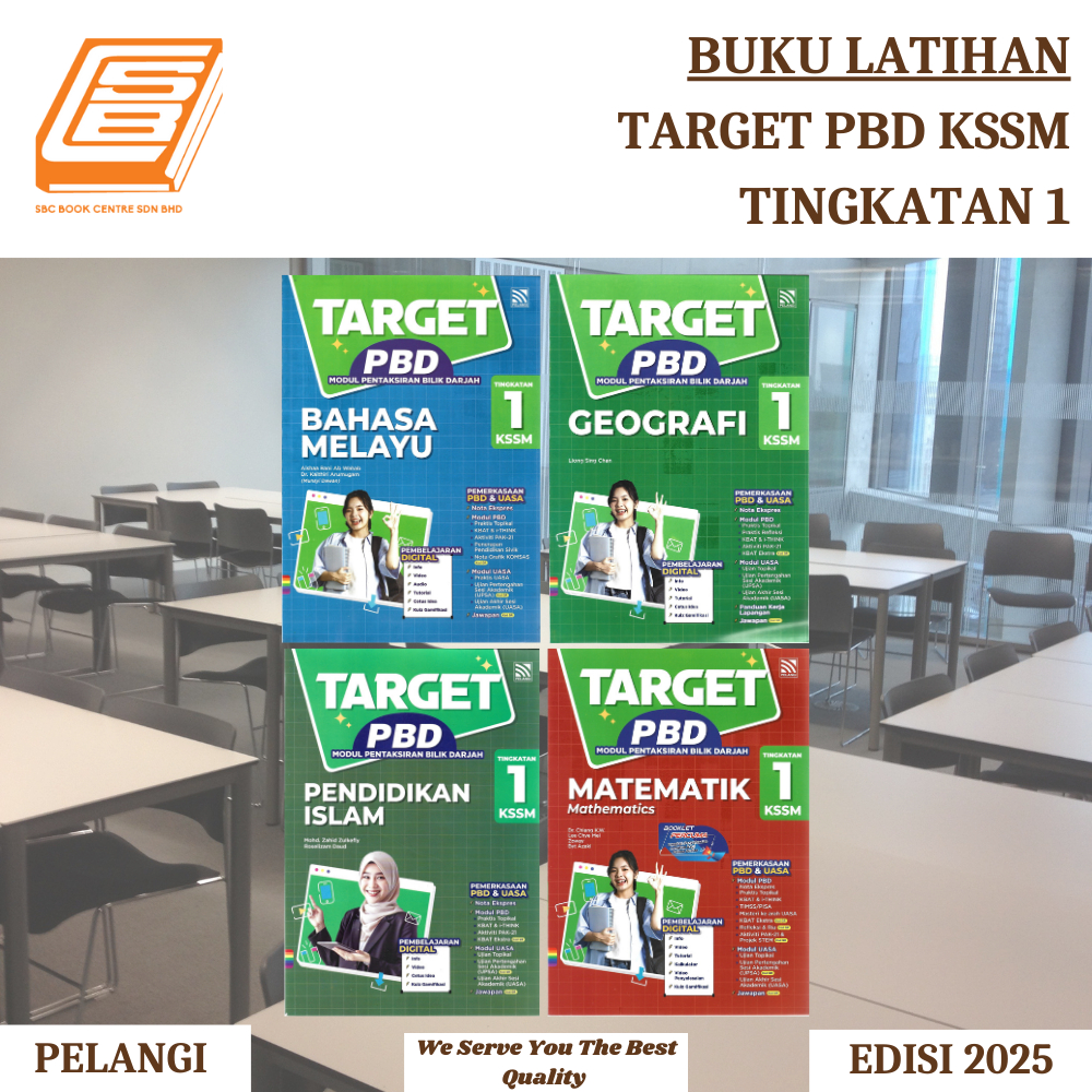 [SBCB] Exercise Book: Target PBD KSSM Form 1 (Rainbow) | Shopee Singapore