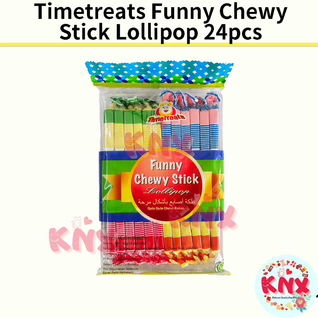 Funny Chewy Stick Candy 24pcs | Shopee Singapore