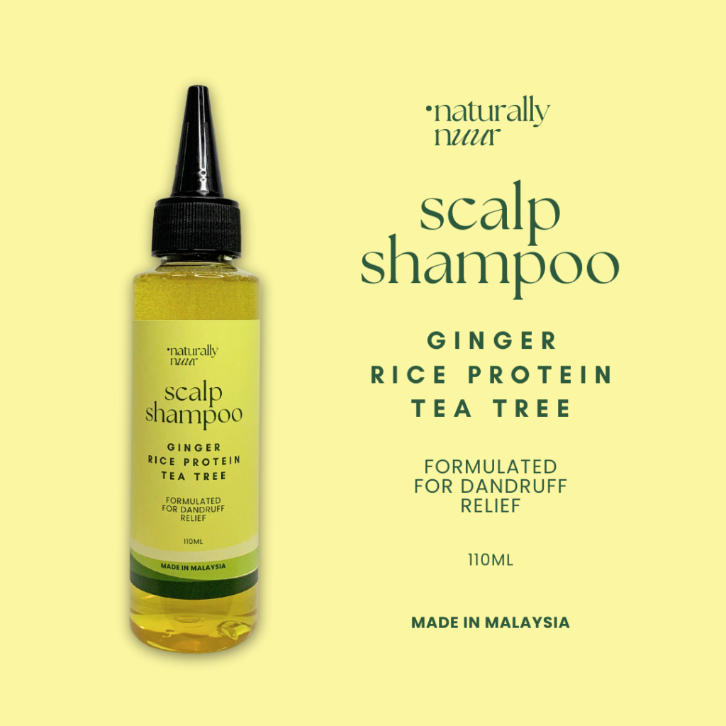 110ml Natural Shampoo for Dandruff Control, Itchy Scalp, Scalp Shampoo ...