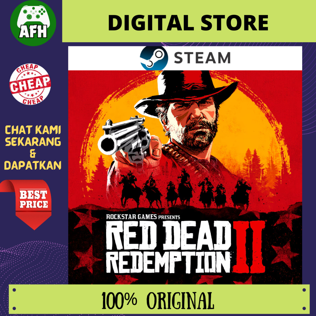 Red Dead Redemption 2 STEAM PC - PC STEAM RDR2 RDR | Shopee Singapore