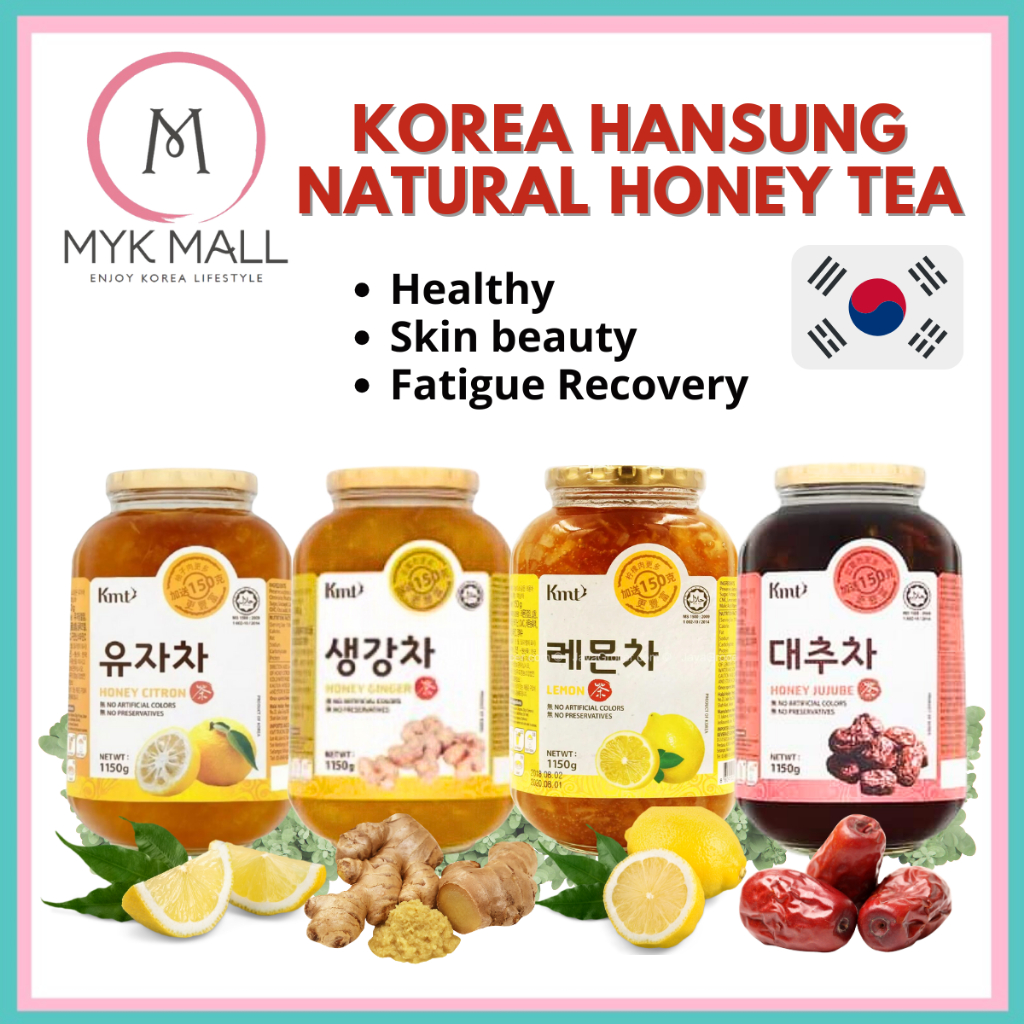 Korea Halal Hansung Honey Tea 1.15kg (Citron/Ginger/Jujube/Lemon ...