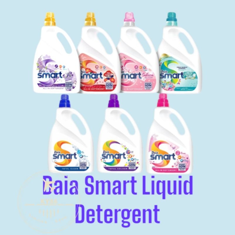 Daia Smart Liquid Detergent 3.6Kg cloth laundry liquid | Shopee Singapore