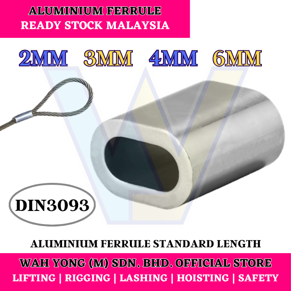 FERRULE ALUMINIUM JENIS STANDARD / ALUMINIUM FERRULE STANDARD LENGTH ...