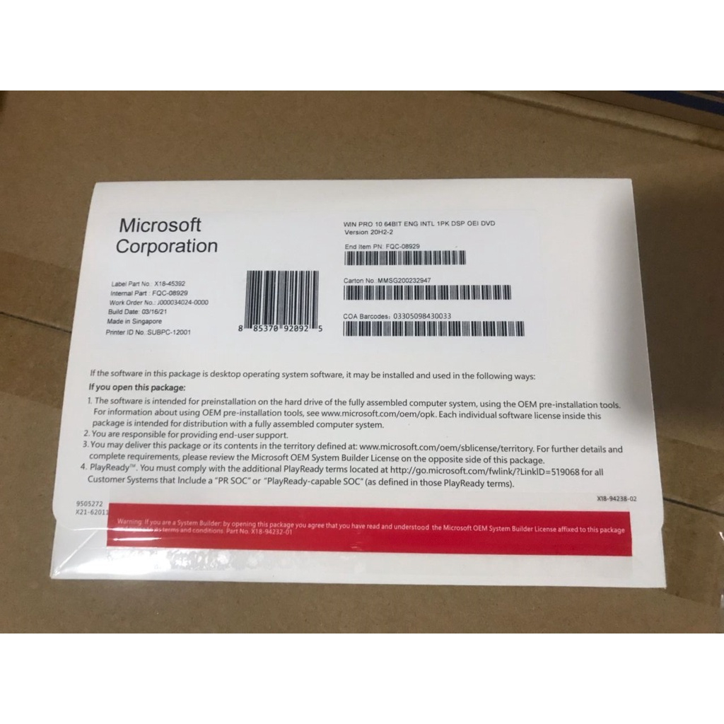 Window 11 PRO DVD WINDOWS | Shopee Singapore
