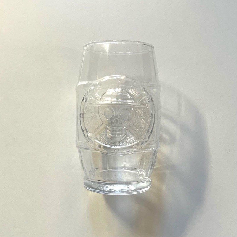 7-Eleven in Japan One Piece Rum Barrel Pirate Ship Luffy Drinking Glass ...