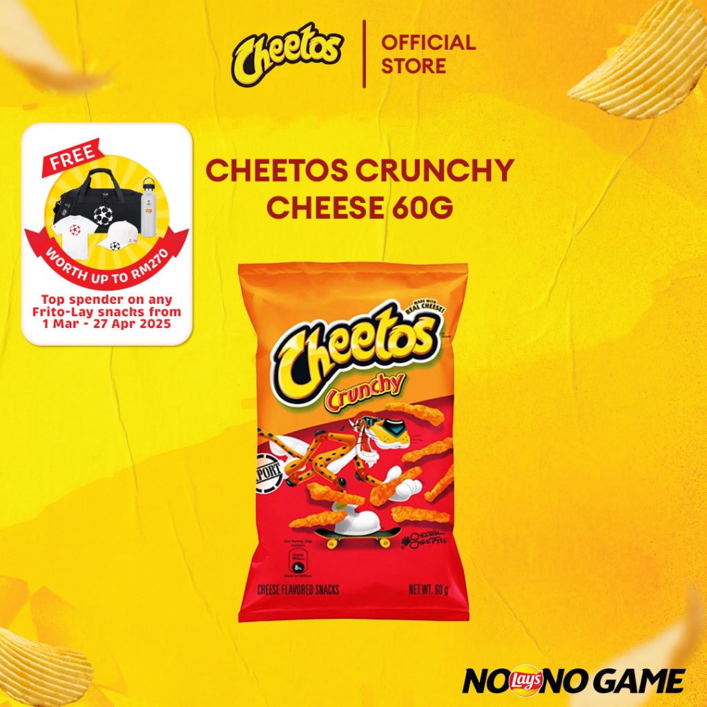 Cheetos Crunchy Cheese (60g) | Shopee Singapore