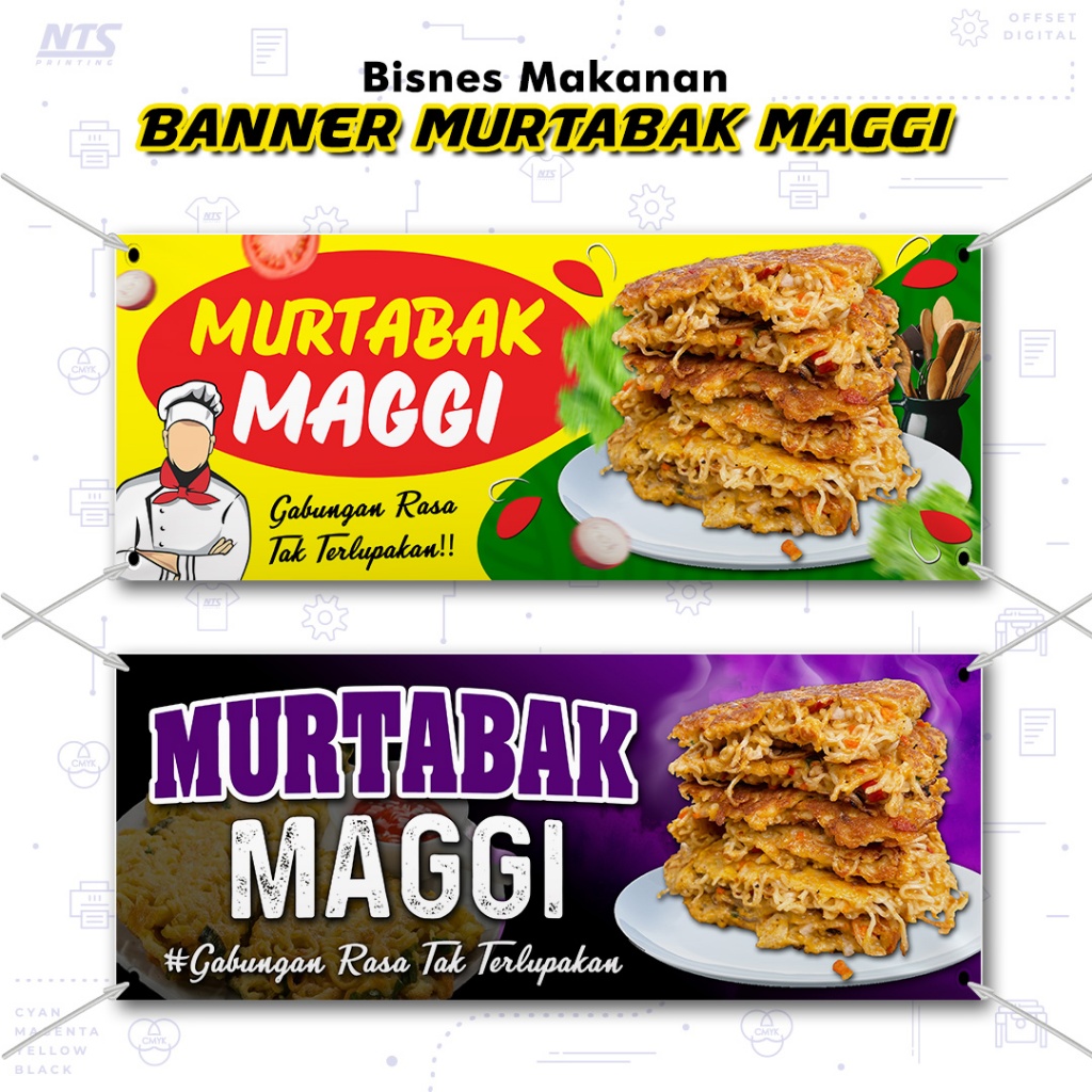 Murtabak MAGGI BANNER DESIGN - SHOPTER / STARTING / FOOD / KHEMAH ...