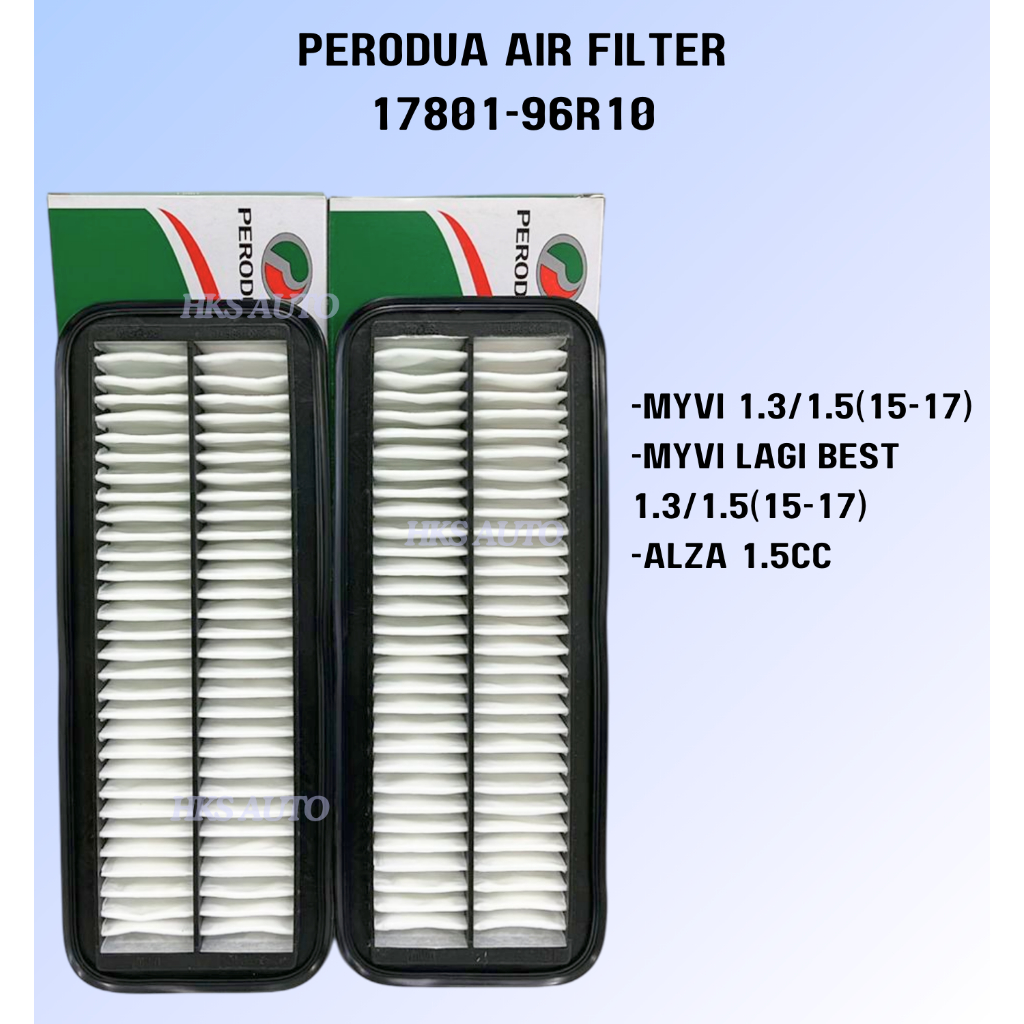 Air Filter Alza / Myvi / Myvi Lagi Best 17801-BZ030 / 17801-96R10 ...
