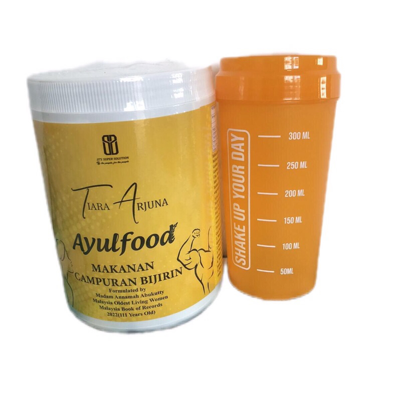 TIARA ARJUNA AYUL FOOD WITH SHAKER (COMBO) | Shopee Singapore