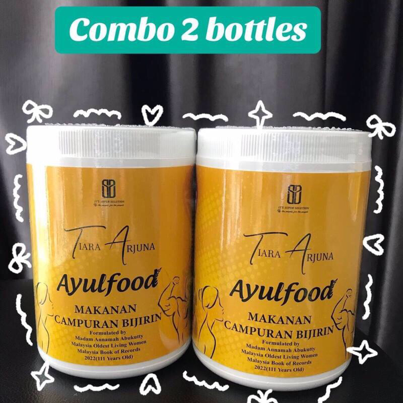 Tiara Arjuna Ayul food (2 BOTTLES )Combo set | Shopee Singapore