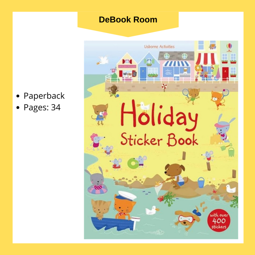Usborne Holiday Sticker Book | Shopee Singapore