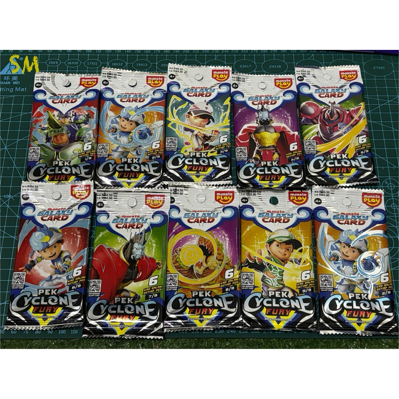 Monstar Galaxy Card Pek Cyclone Fury | Shopee Singapore
