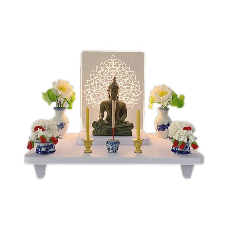 T Thailand LED Buddha Stand Small Festival USB LED Small Tank Table ...