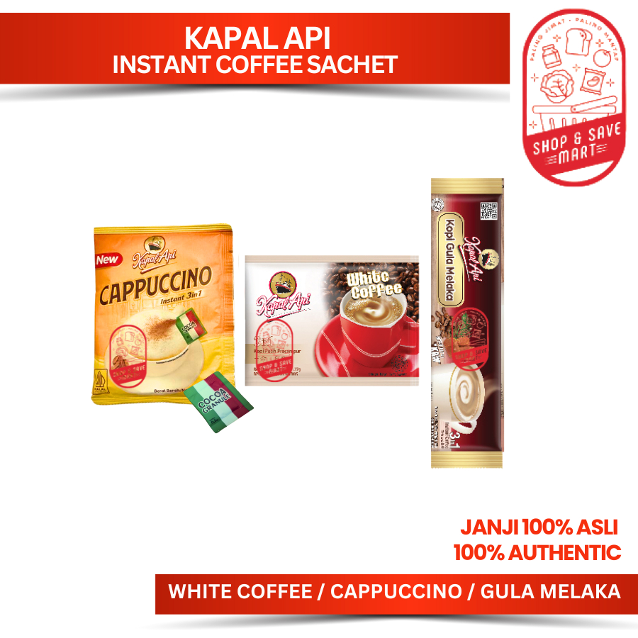Kapal API 3 in 1 Instant Coffee Series | Kapal API 3 in 1 Premixed ...