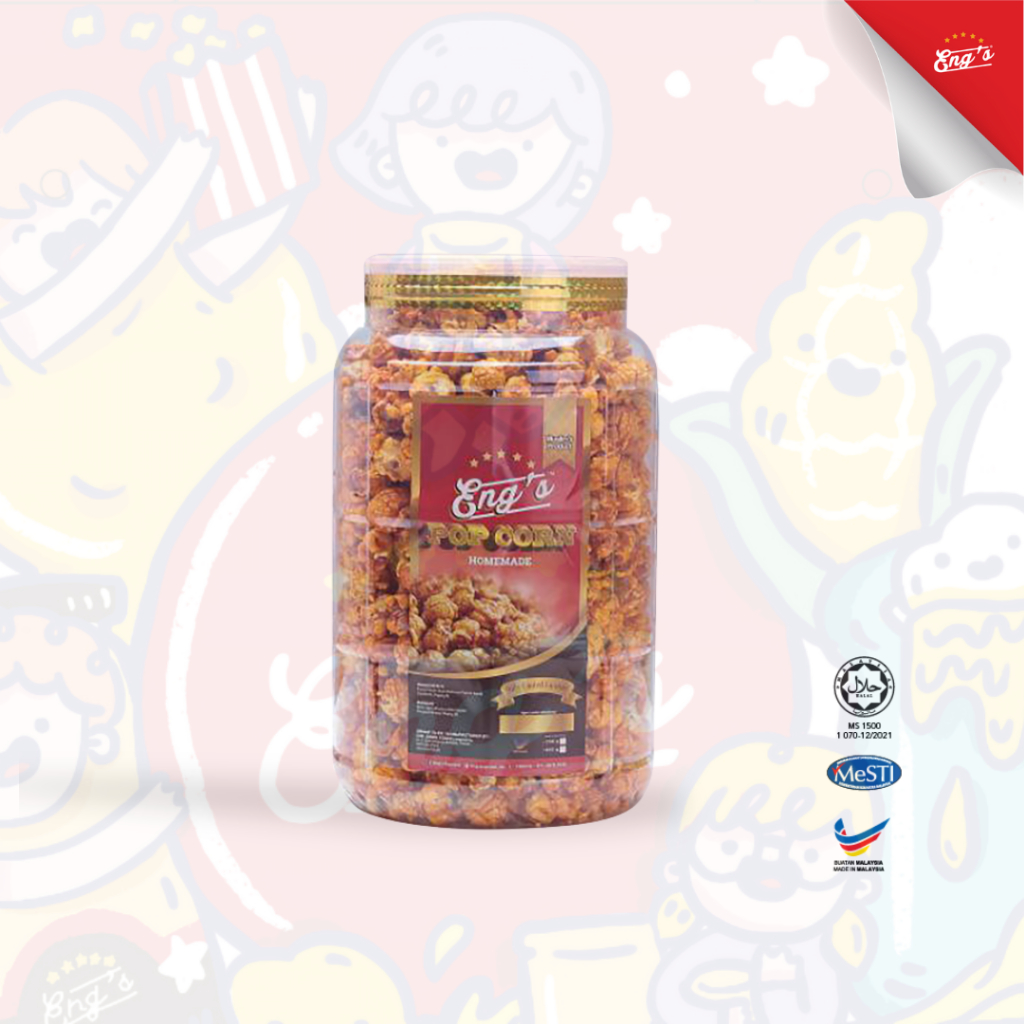 Eng's Popcorn Caramel - Biggie 600g - (Freshly Baked Everyday) | Shopee ...