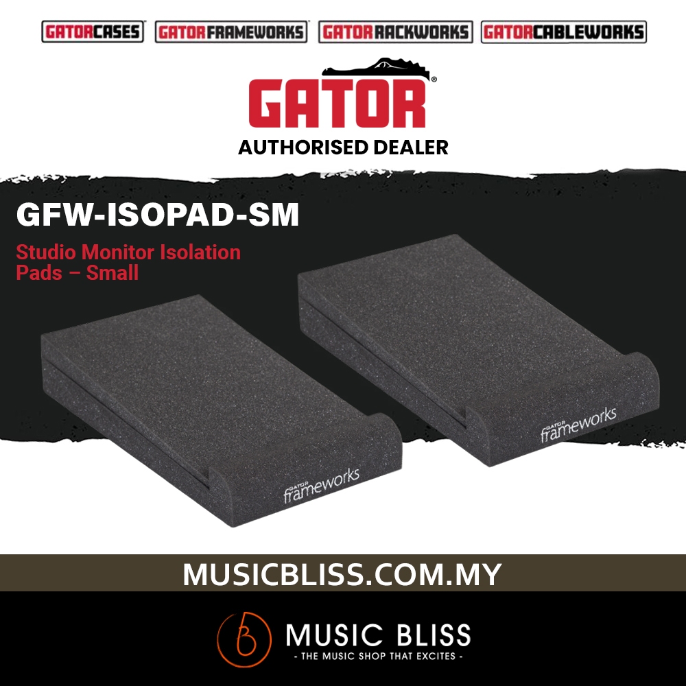 Gator Frameworks Studio Monitor Isolation Pads – Small (GFW-ISOPAD-SM ...