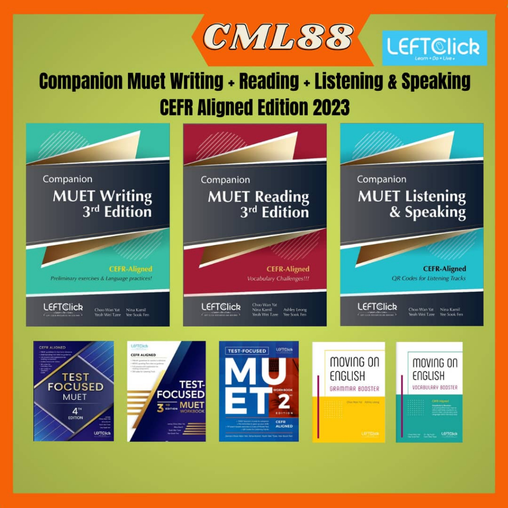 [CML88] Companion Muet Writing + Reading + Listening&Speaking CEFR ...