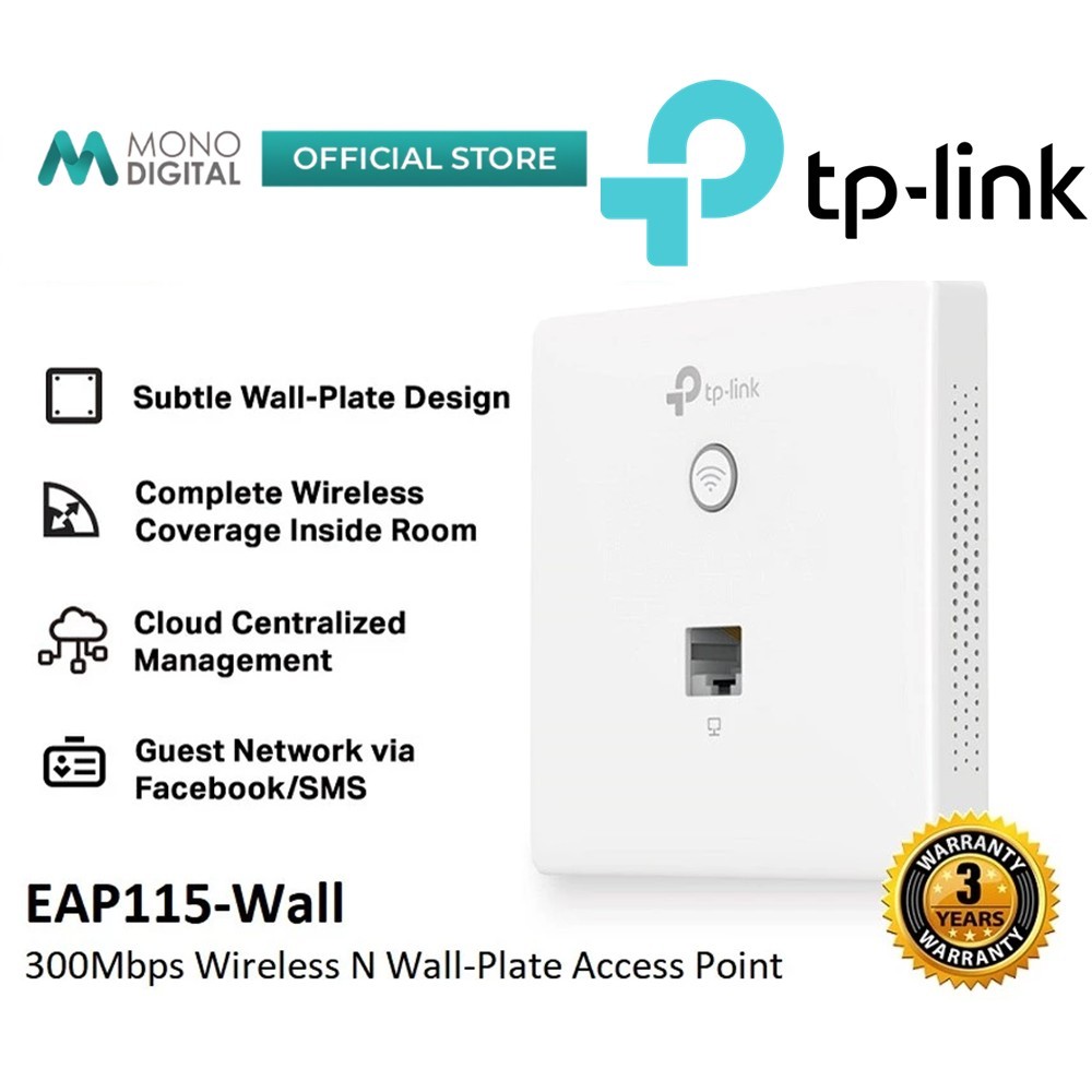 TP-LINK EAP115-WALL / EAP230-WALL / EAP235-WALL / EAP615-WALL / EAP655 ...