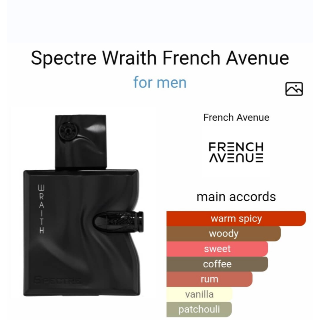 Wraith (Spectre Wraith) by French Avenue – Eau de Parfum (80 ml) for ...