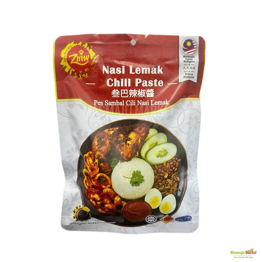 Nasi Lemak Chili Paste / Sambal Chili Paste Rice Fat Zhen Mei Wei / 真美味参椒酱 160G | Shopee Singapore