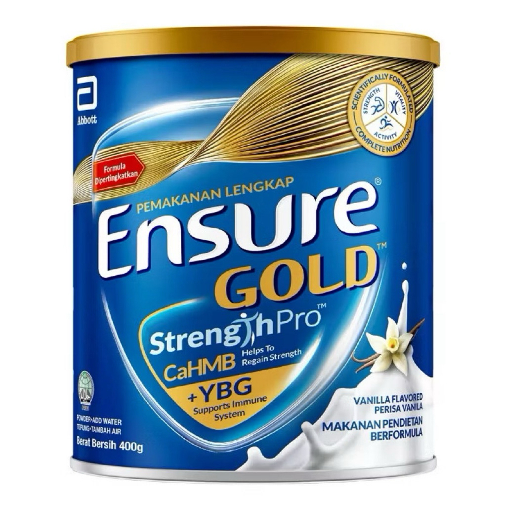 Ensure Gold (Vanilla/Wheat/Coffee/Almond) 400g | Shopee Singapore