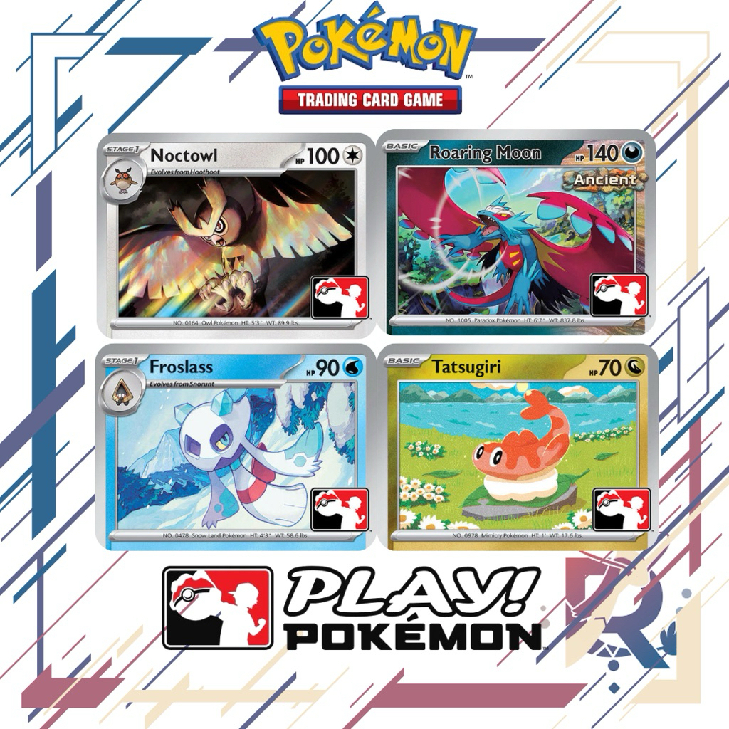 Prize PLAY Stamped (Pokemon] - Tatsugiri | Miraidon | Bouffalant ...