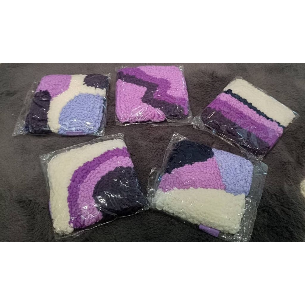 Tuft Space Tufting Coaster 1's (Random Design) | Shopee Singapore