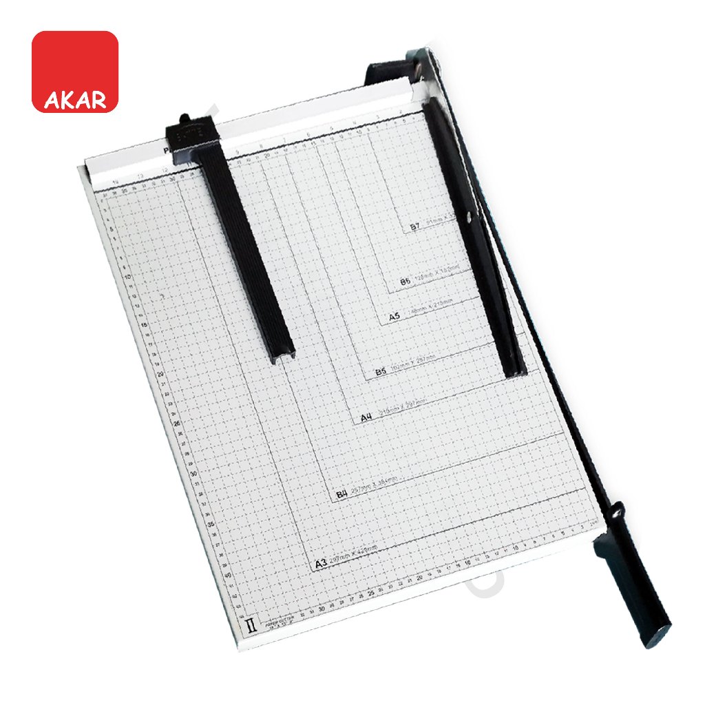 Manual A4 Paper Cutter (1 pcs) – Durable Metal Cutter | A4 Manual Paper Cutter – Metal Base ...