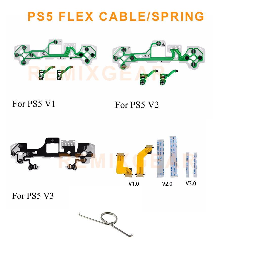 PlayStation 5 PS5 Controller Conductive Film Keypad Flex Cable for ...