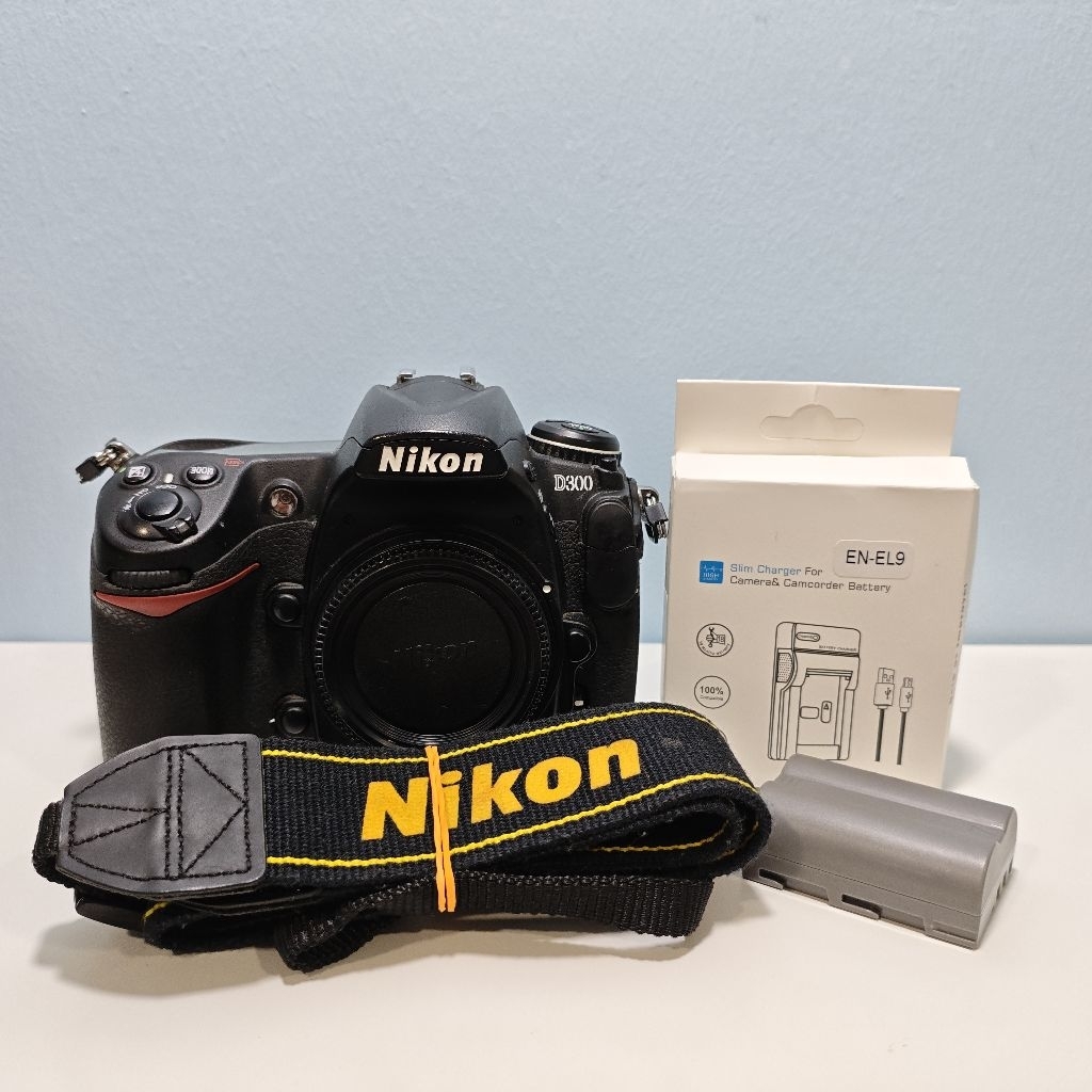 NIKON D300 DX-FORMAT DSLR CAMERA (USED) | Shopee Singapore