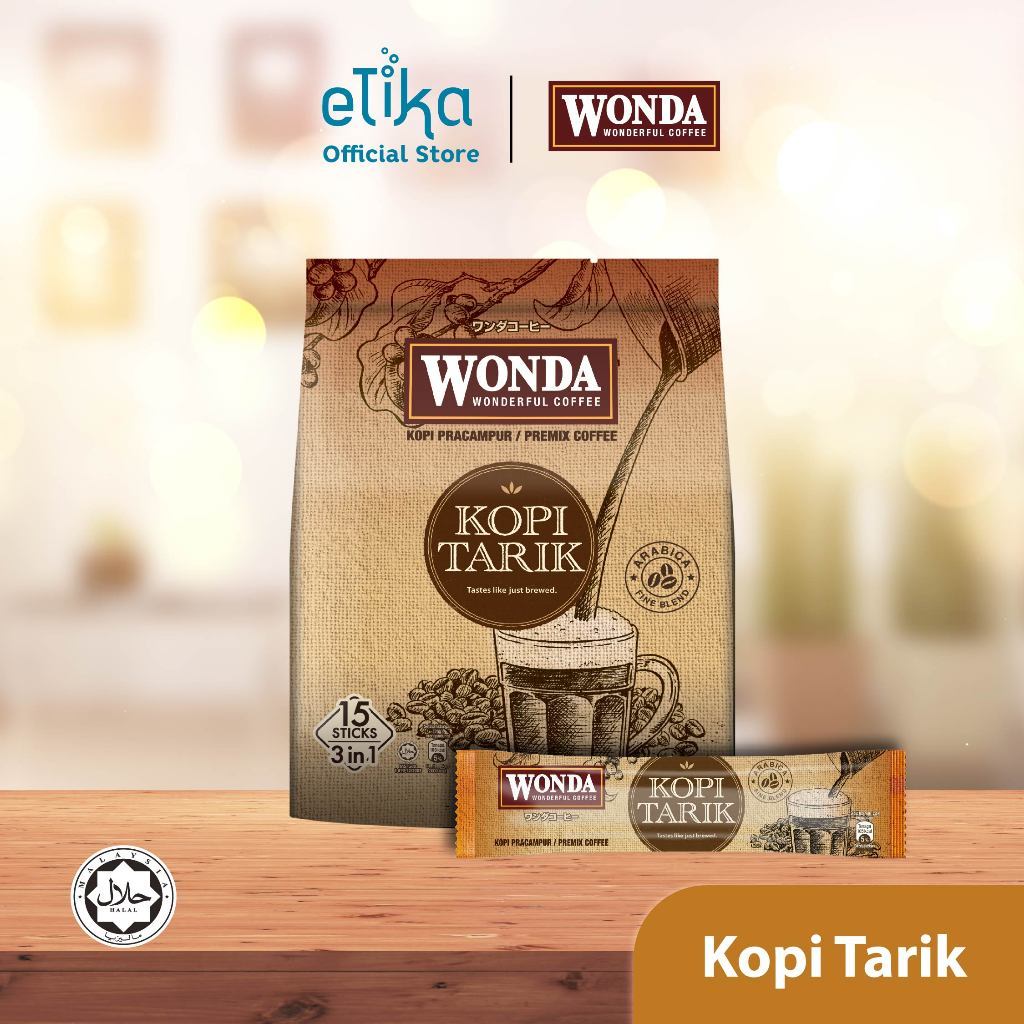 [ GWP ] Wonda 3 In 1 Kopi Tarik (20g x 15 Sachets x 1 Pack) | Shopee ...