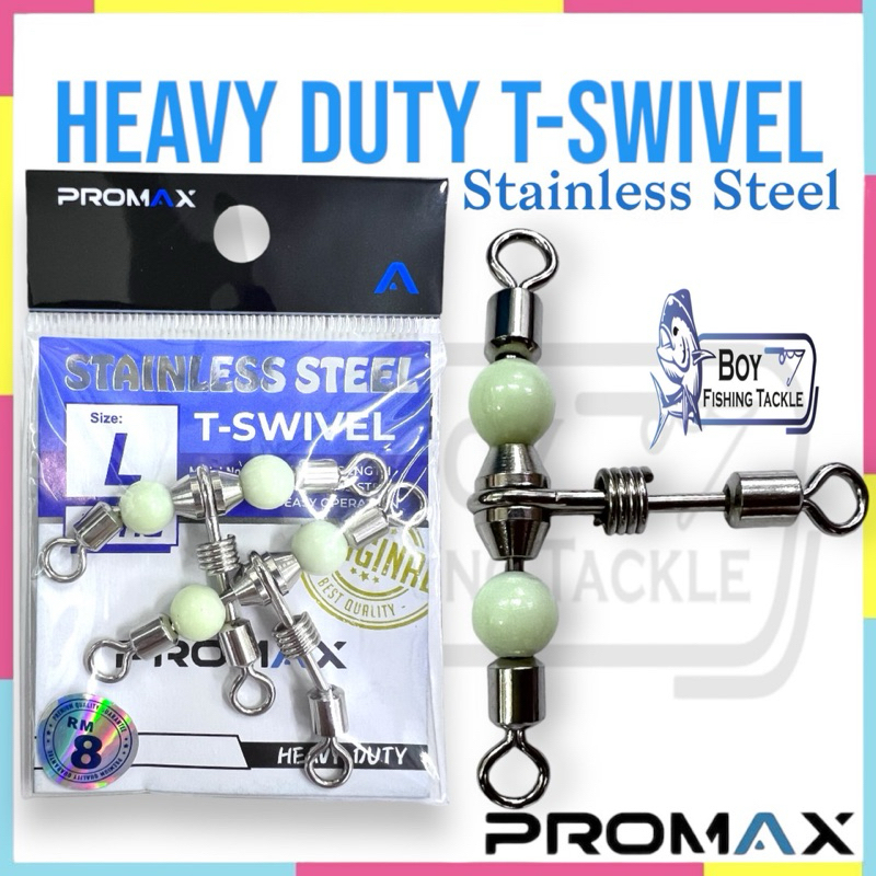 PROMAX HEAVY DUTY STAINLESS STEEL T-SWIVEL PIRATEZ STRIKE JK JANKER ...