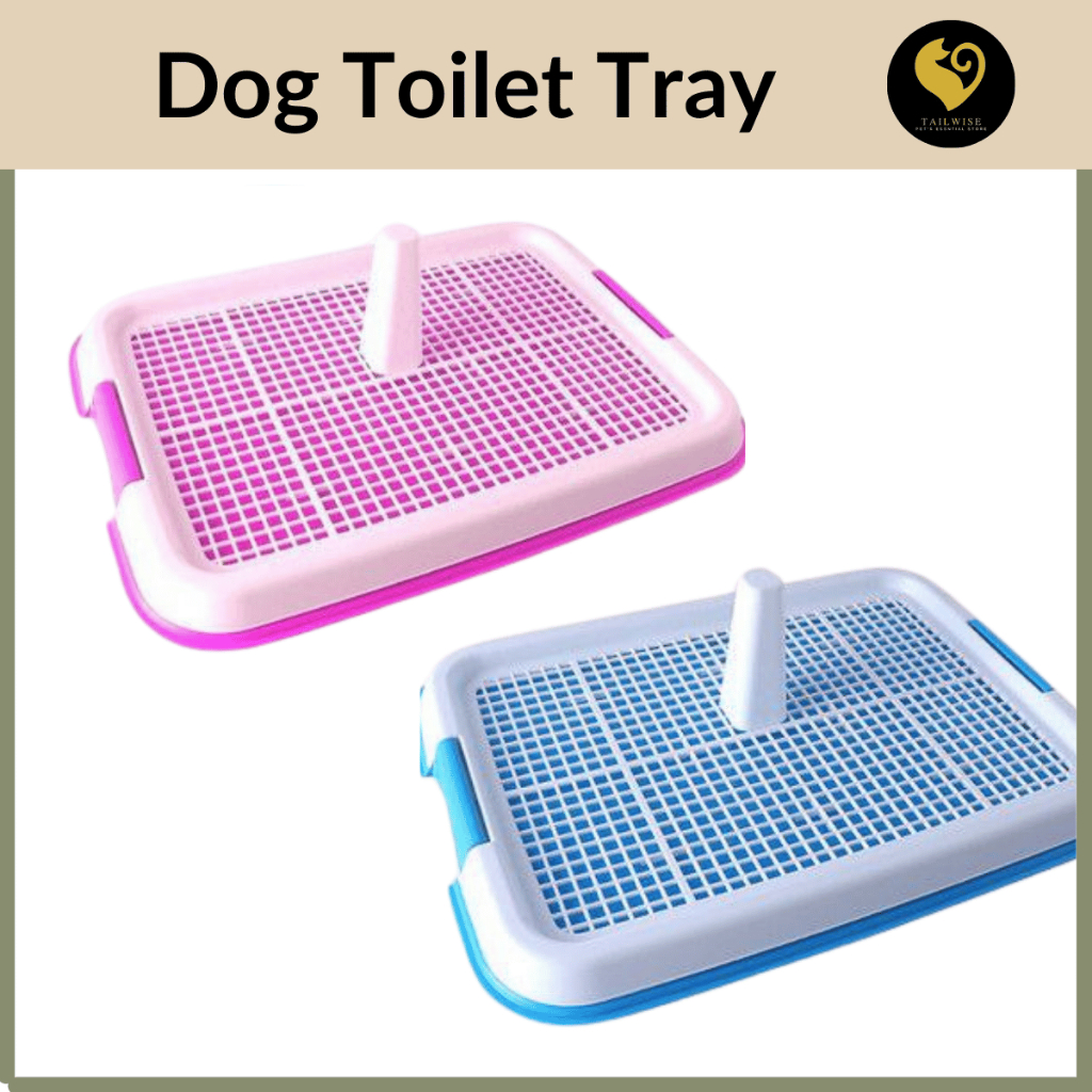 Dog Training Potty Dog Toilet Puppy Tray With Stand Column Pet Toilet ...