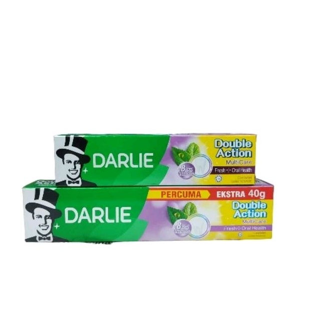 DARLIE Double Action MultiCare Fresh+Oral Health Cool Mint Fluoride ...