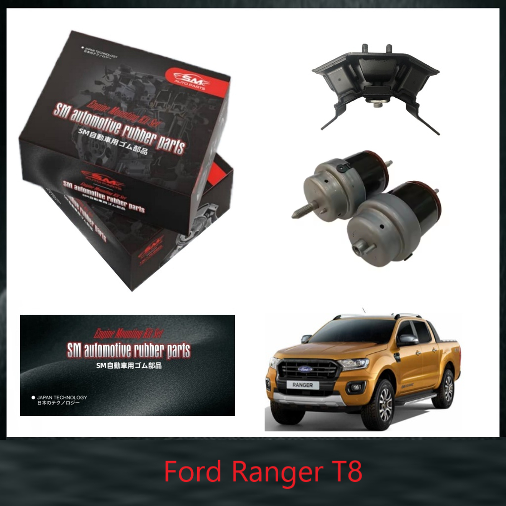 SM Engine Mounting Set - Ford Ranger T8 BITURBO WILDTRAK 2.0 ( 1+1Year ...
