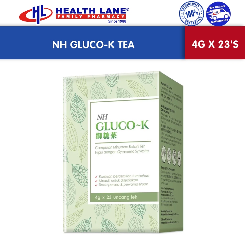 NH GLUCO-K TEA (4G X 23'S) | Shopee Singapore
