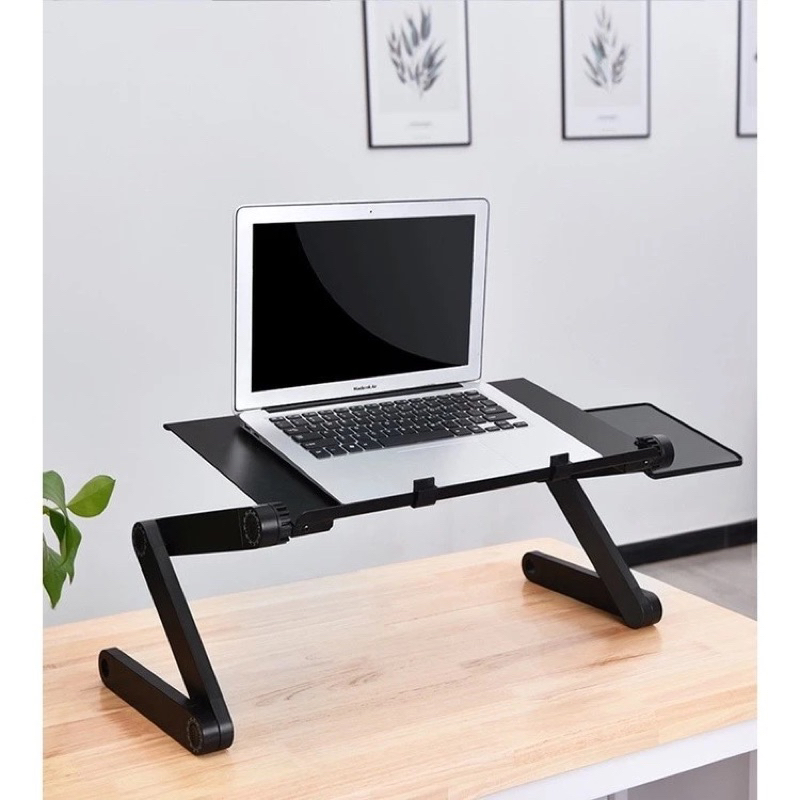 T8 / Air-Space Adjustable Ergonomic Foldable Laptop Table Stand Desk ...
