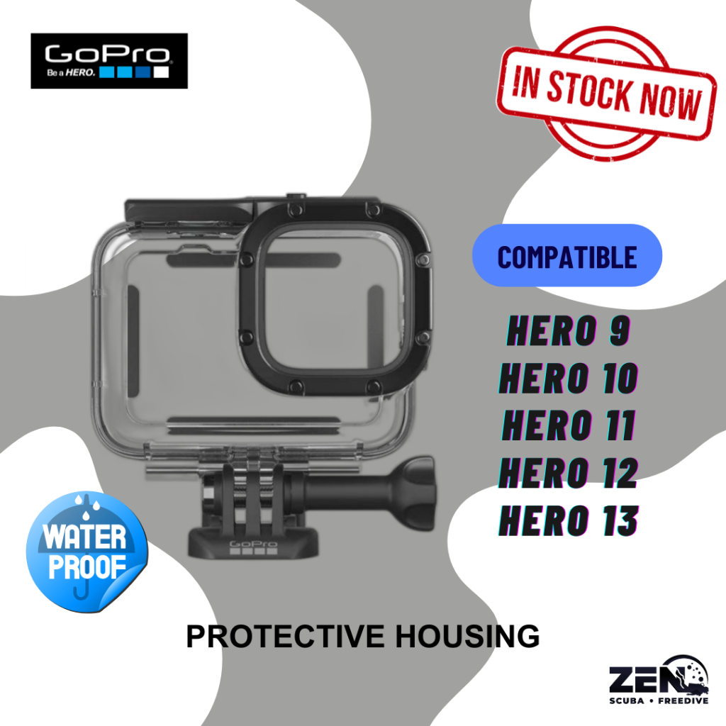 GoPro Official Waterproof Protective Housing for Hero13 Hero12 Hero11 ...