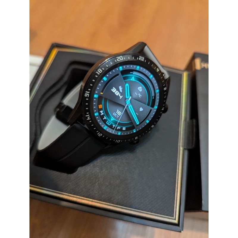 Huawei GT2 46mm Black Full Set (USED) | Shopee Singapore