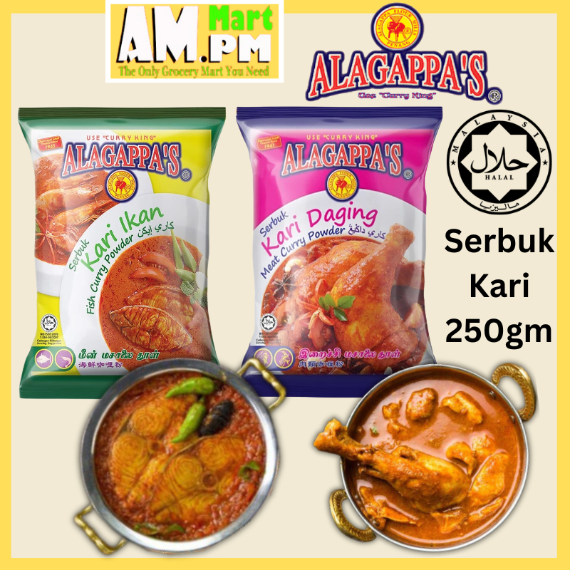 [Alagappa's Raja Curry] Curry Powder Seafood Curry Meat Curry Powder ...