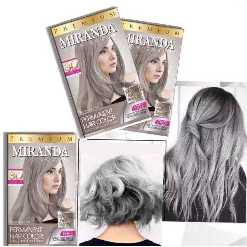 MIRANDA MC-16 HAIR COLOR 3D PERMANET ( CAT RAMBUT PERMANEN ) | Shopee ...