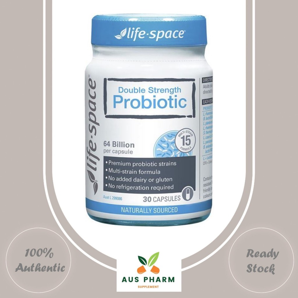 LIFE SPACE Double Strength Probiotics (30 Capsules) | Shopee Singapore