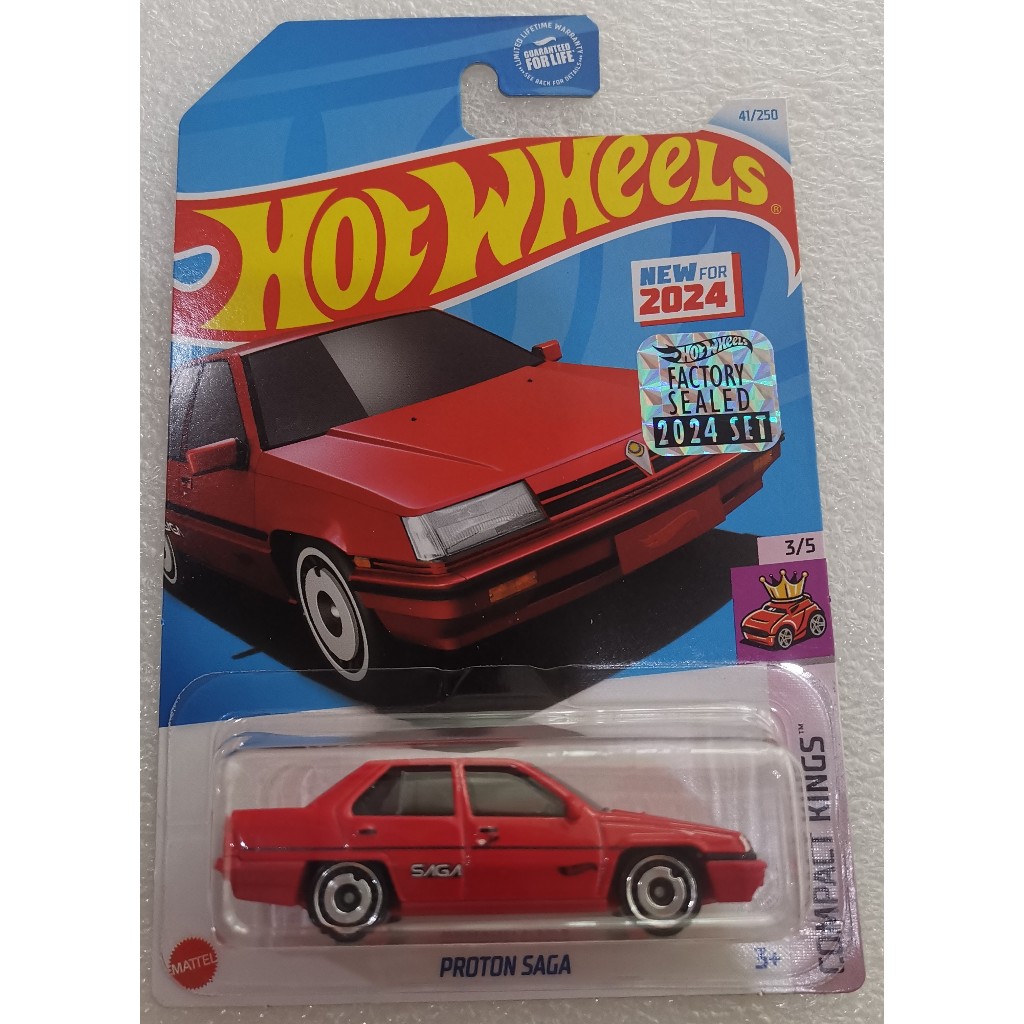 HOTWHEELS 2024 MASTERCASE FACTORY SEALED HW COMPACT KINGS PROTON SAGA ...