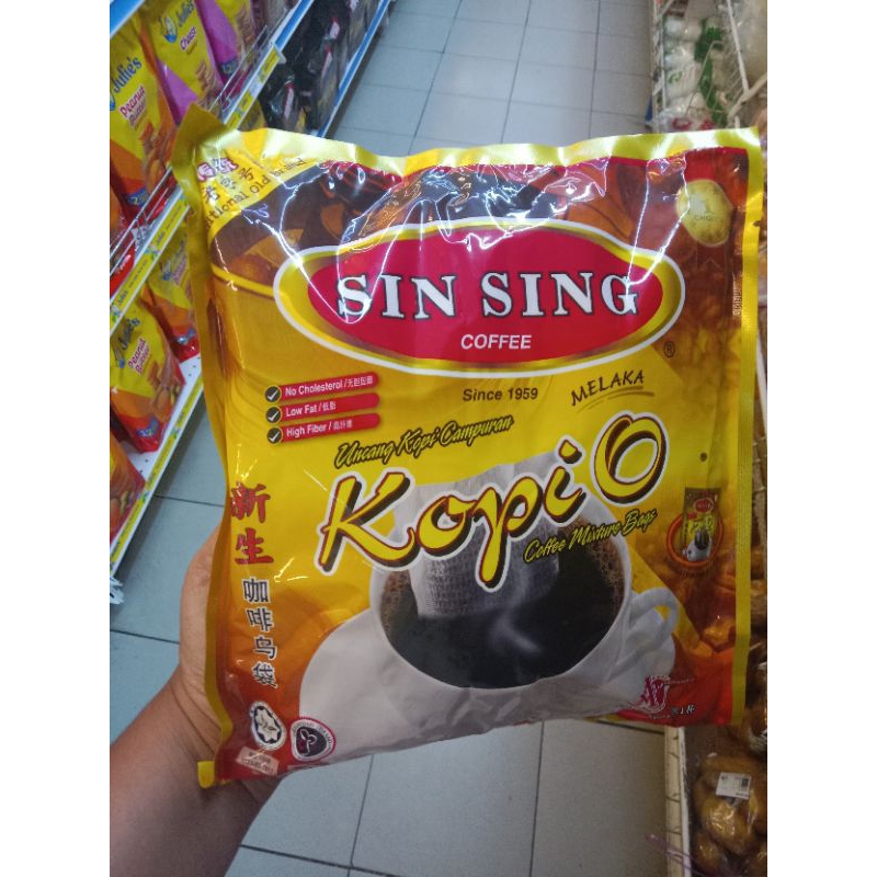 UNCANG KOPI CAMPURAN KOPI COFFEE MIXTURE BAG SIN SING COFFEE (20 X 10G) | Shopee Singapore