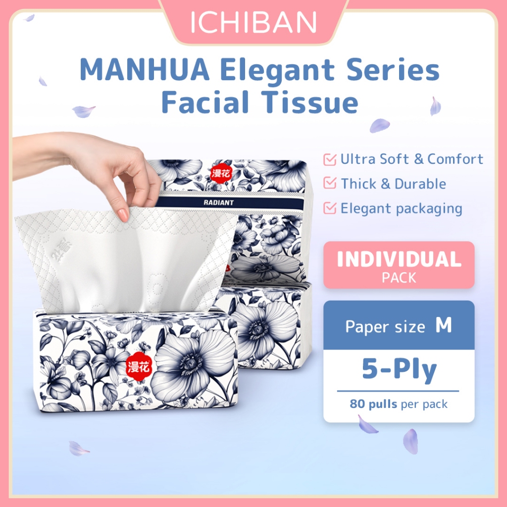 MANHUA Facial Tissue Tisu Paper Muka Viral Doorgift Kereta Goodies Car ...